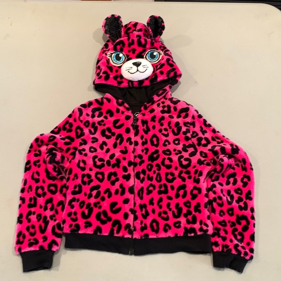 Justice | Shirts & Tops | Justice Girls Cheetah Hoodie Jacket | Poshmark